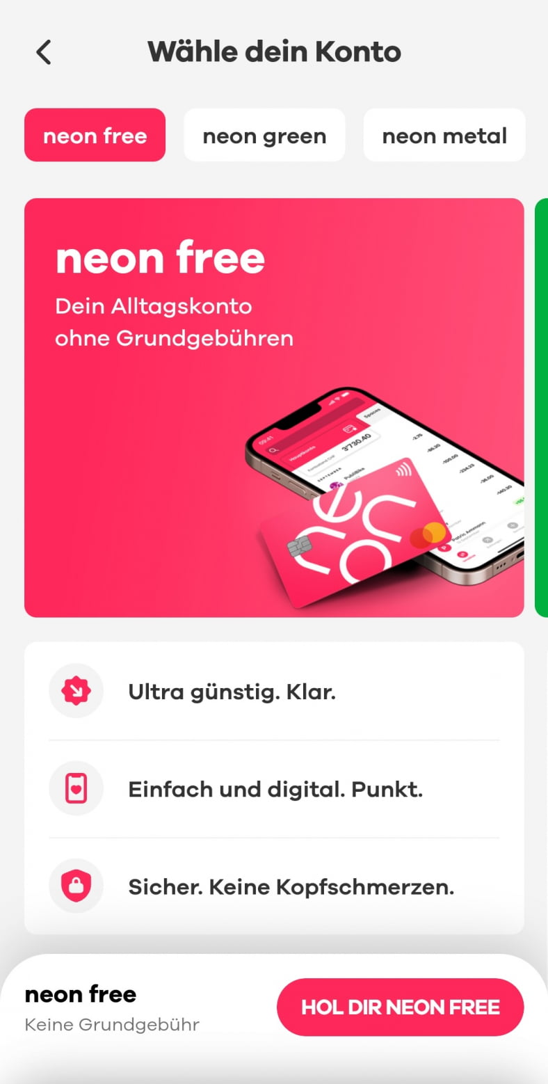 Neon Bank Erfahrungen & Rezensionen September 2025 + 100 CHF Code