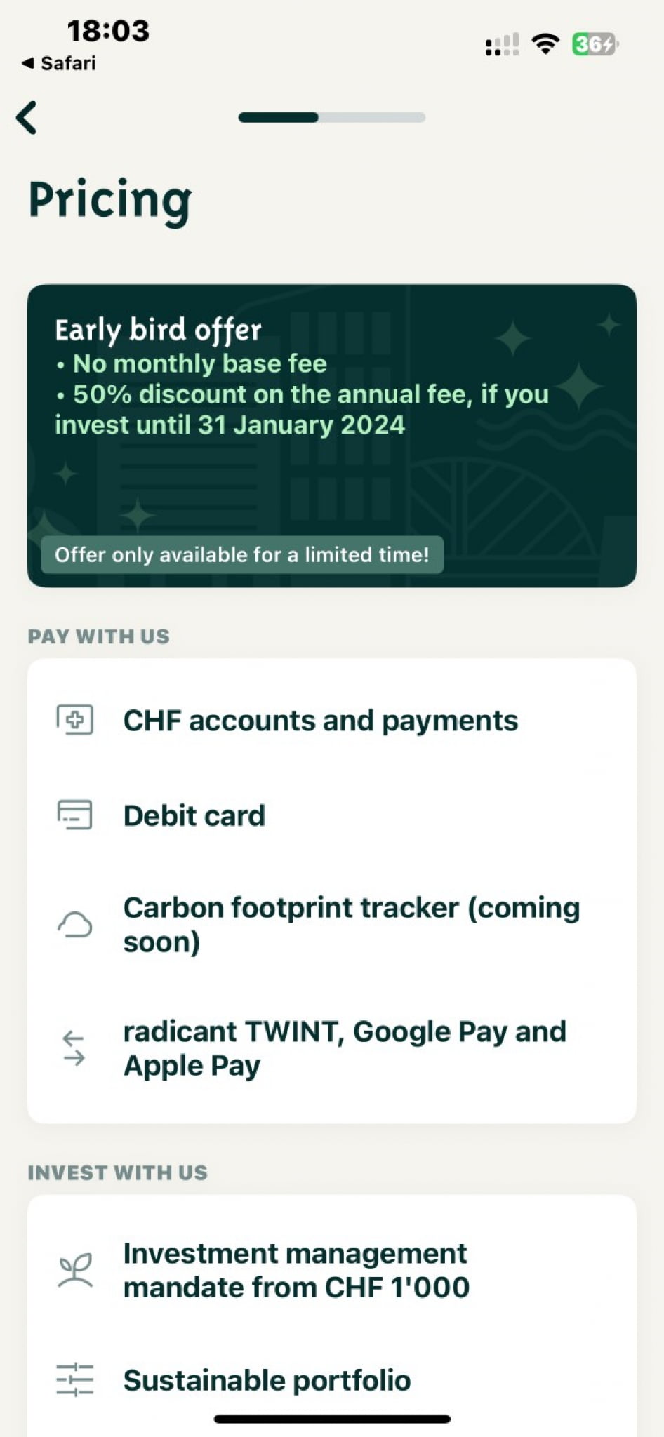 radicant Erfahrungen & Rezensionen Oktober 2025 + 50 CHF Code