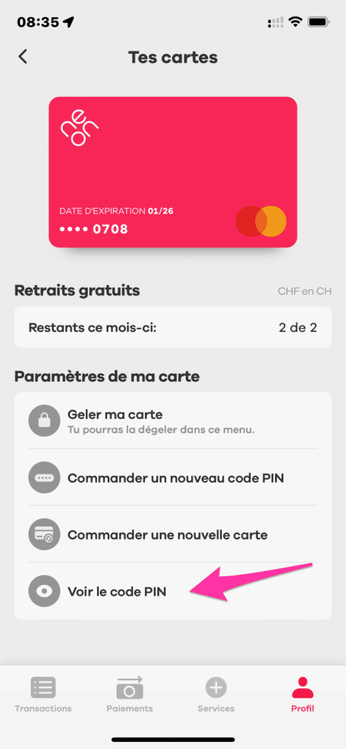 Neon Bank's new 2022 card has arrived