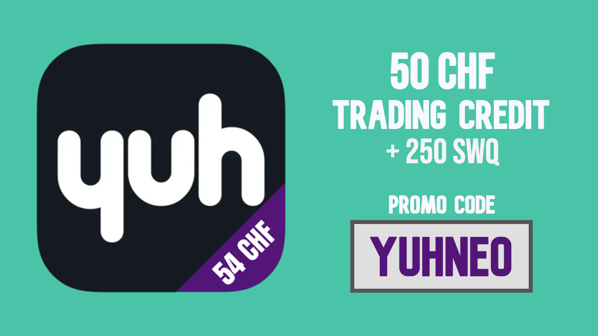 Yuh Promo Code : 54 CHF in October 2025