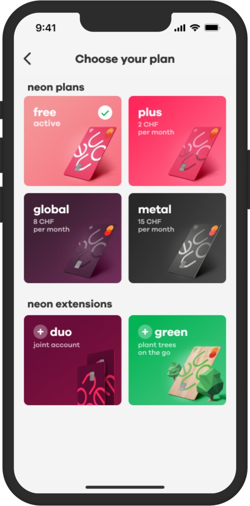 Neon Bank: New plans and pricing for 2025 explained