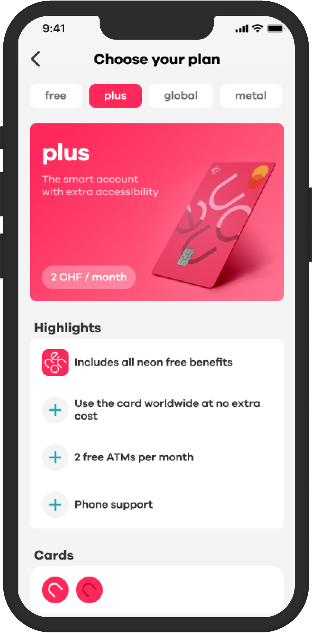 Neon Bank: New plans and pricing for 2025 explained