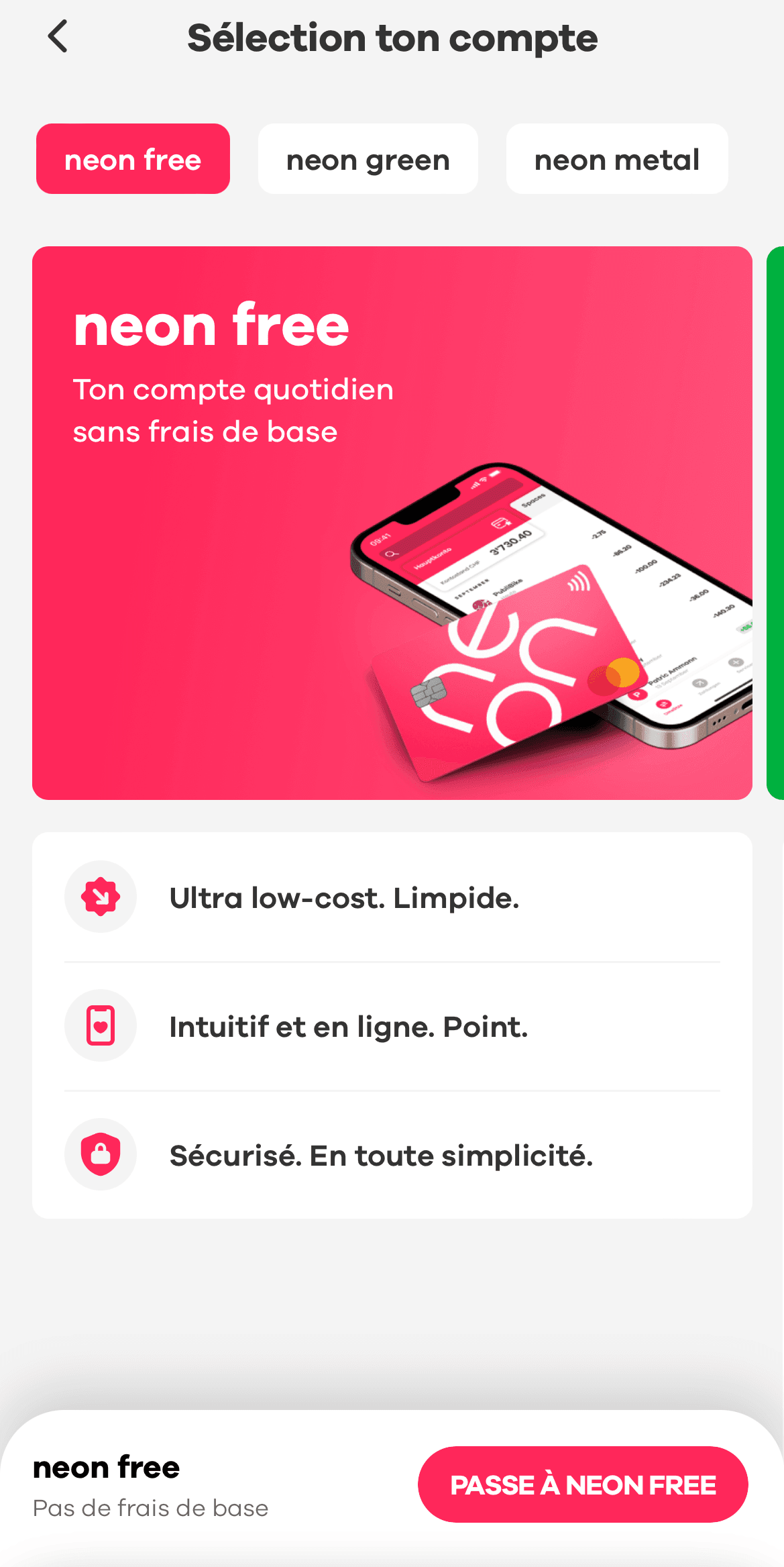 Neon Banque : Notre avis sur Neon + 100 CHF offerts en décembre 2025
