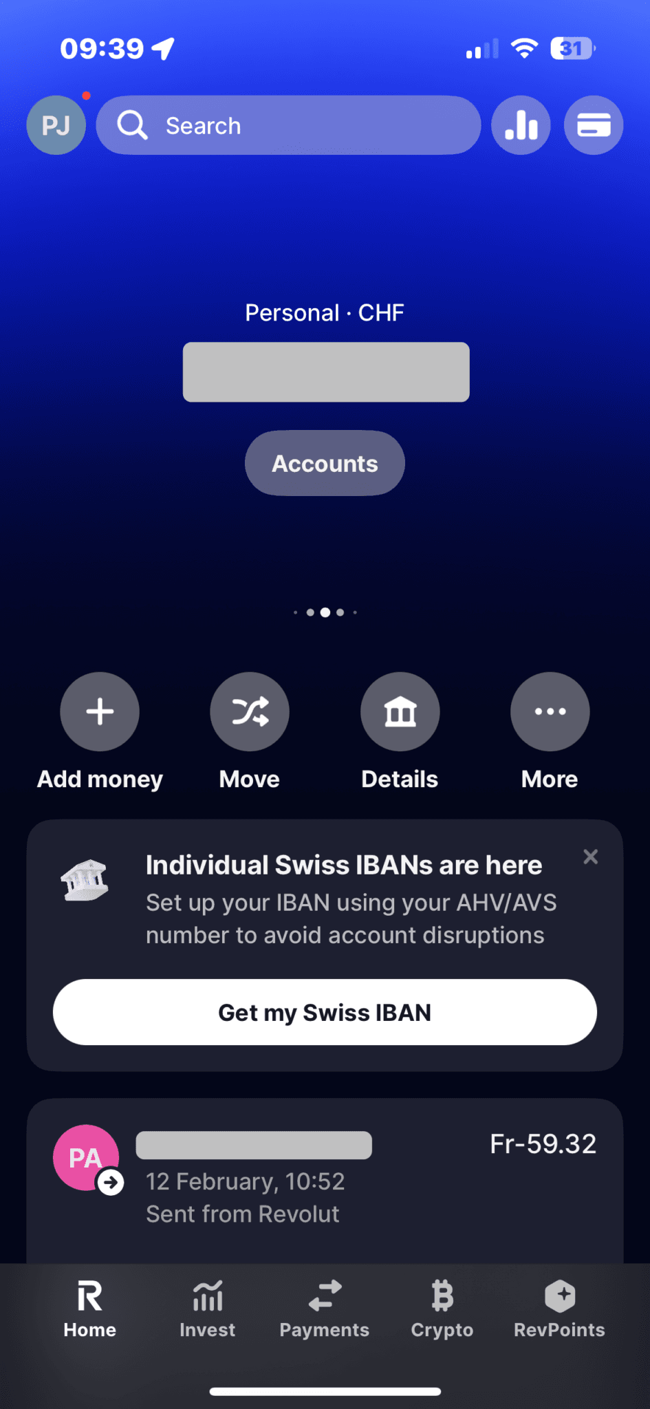 Le Nouvel IBAN CH de Revolut Suisse : Ce qui change et comment l’obtenir